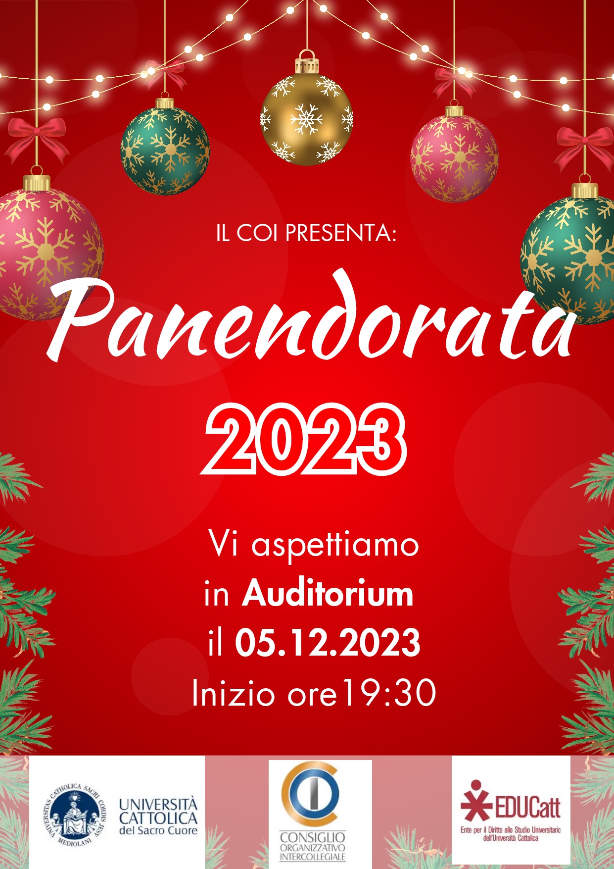 Panendorata 2023 - Roma | Università Cattolica